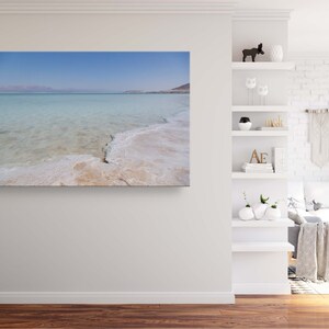 Israeli Seascape Wall Art Photography - Israeli Blue Beach Dead Sea ...