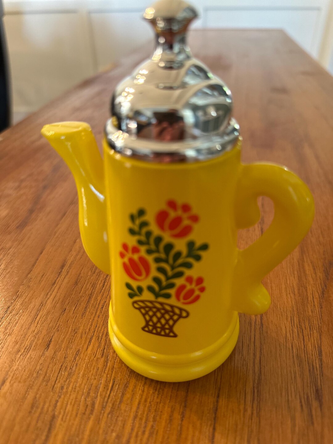 Vintage Avon Koffee Klatch Yellow Teapot Decanter Handpicked by ...