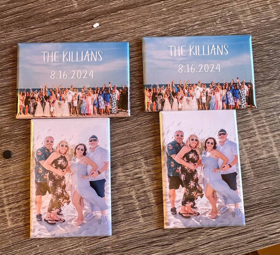 Personalized Magnets (set of 6) - Etsy