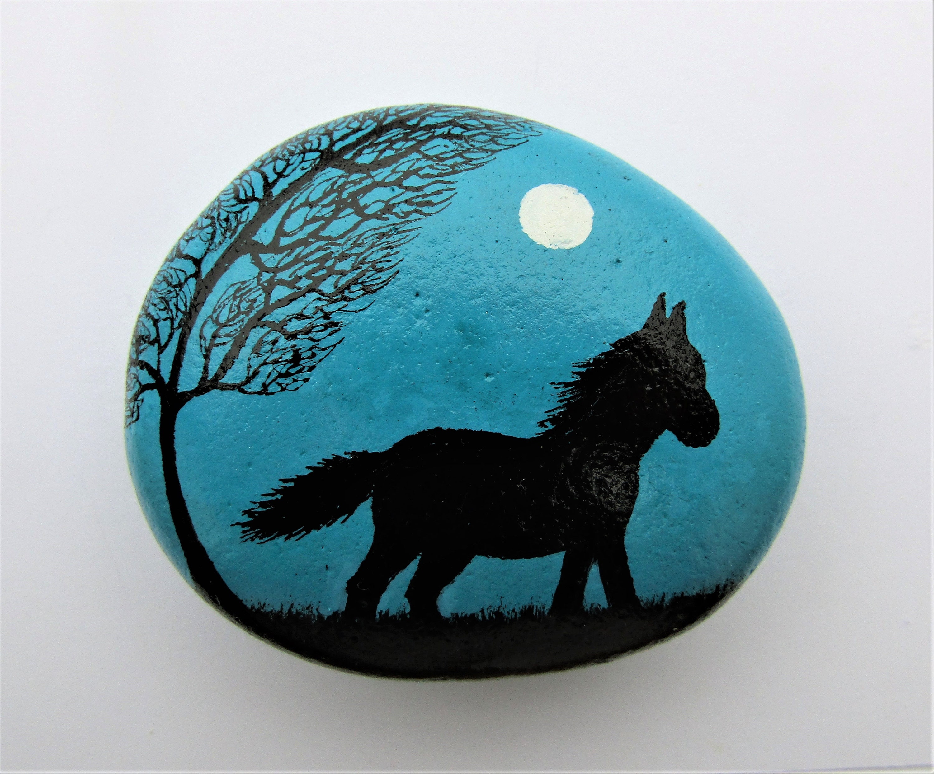 Home Decor Paintings Hand Painted Horse Rock etna.com.pe