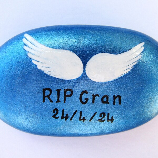 Painted Stone - Etsy