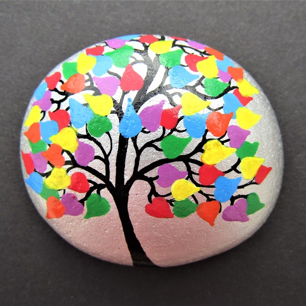 Heart Painted Rocks - Etsy