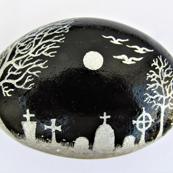 Gothic Painted Rocks - Etsy