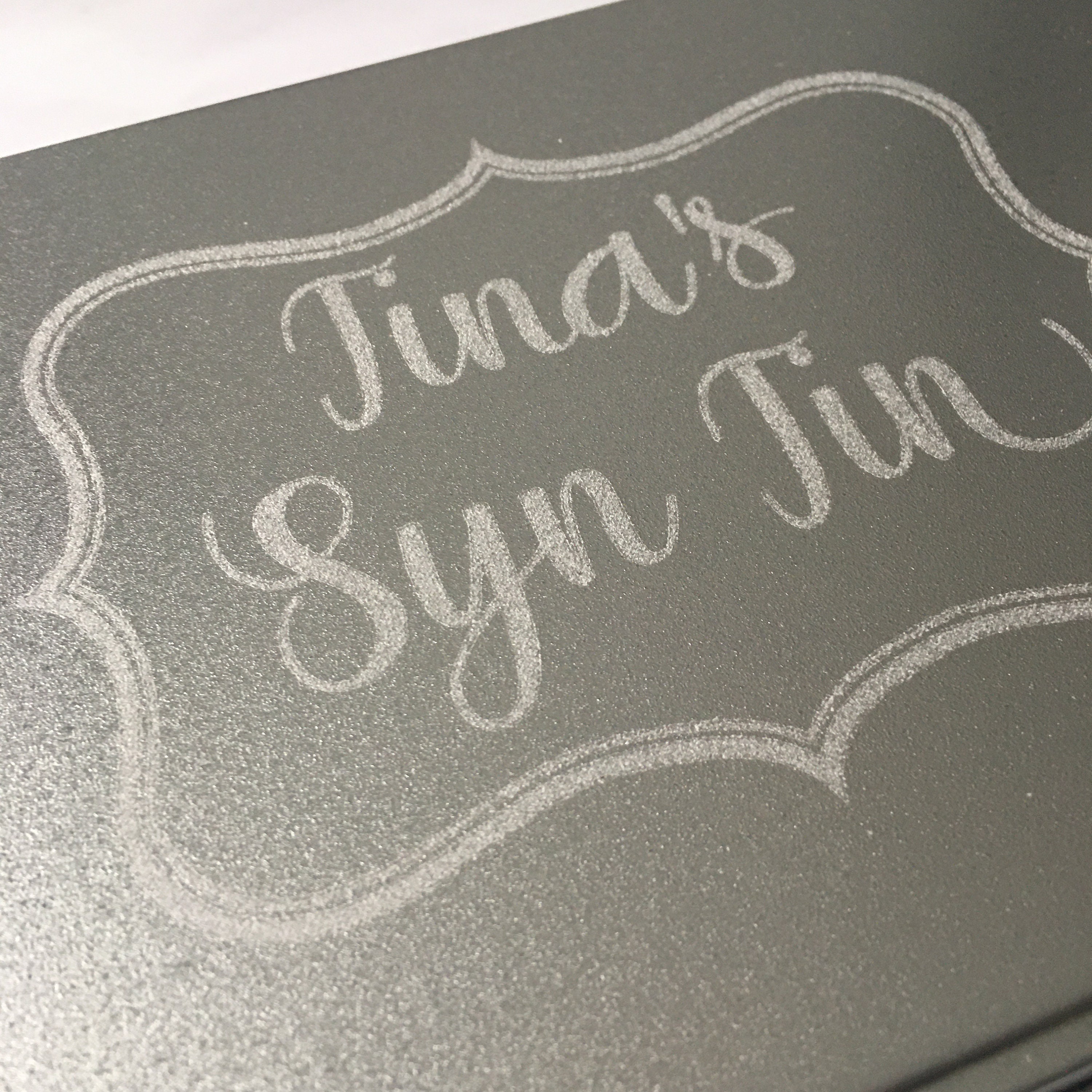 Personalised Syn Tin SweetTreatBiscuitSnack Tin Engraved | Etsy