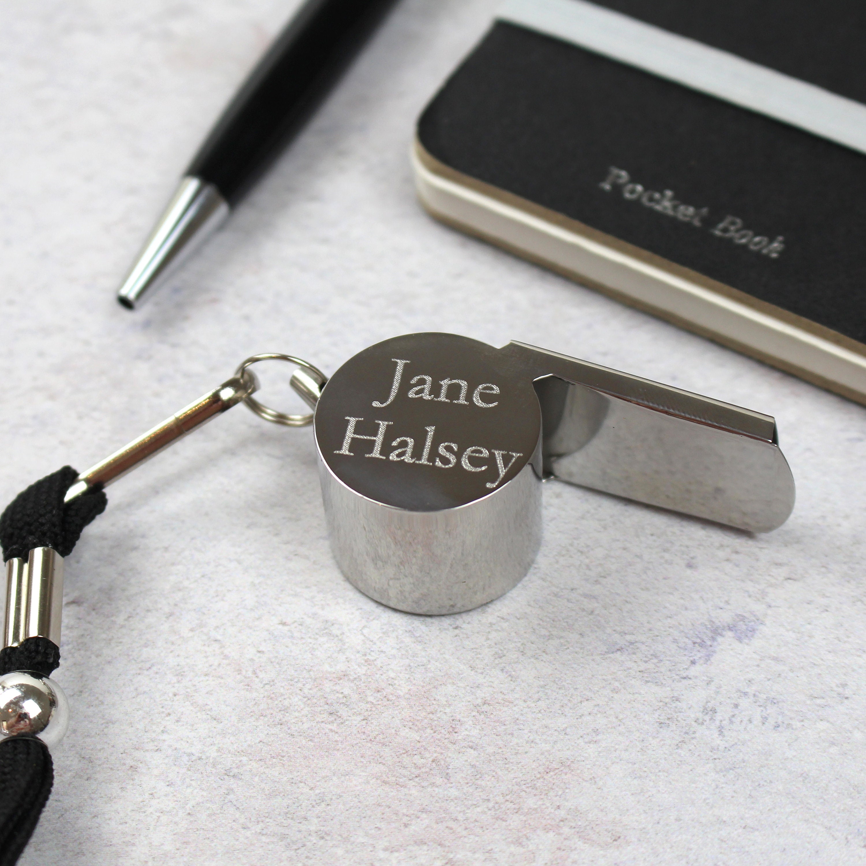 Large Personalised Whistle Engraved Whistle for Teachers - Etsy UK