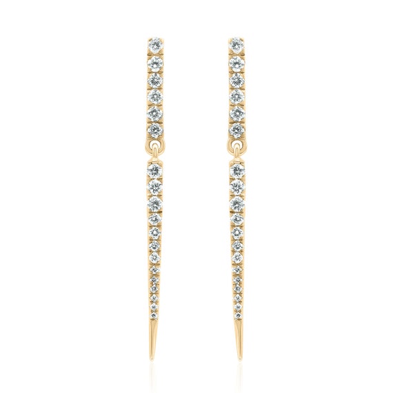 Drop earrings 14k gold store