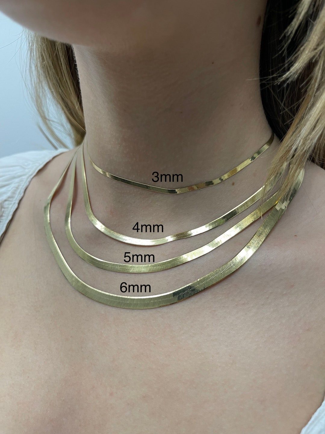 Herringbone chain 6mm store