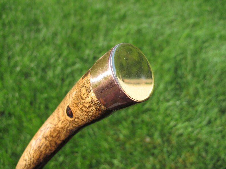 Walking Stick 382 Brass and Copper Cap - Etsy