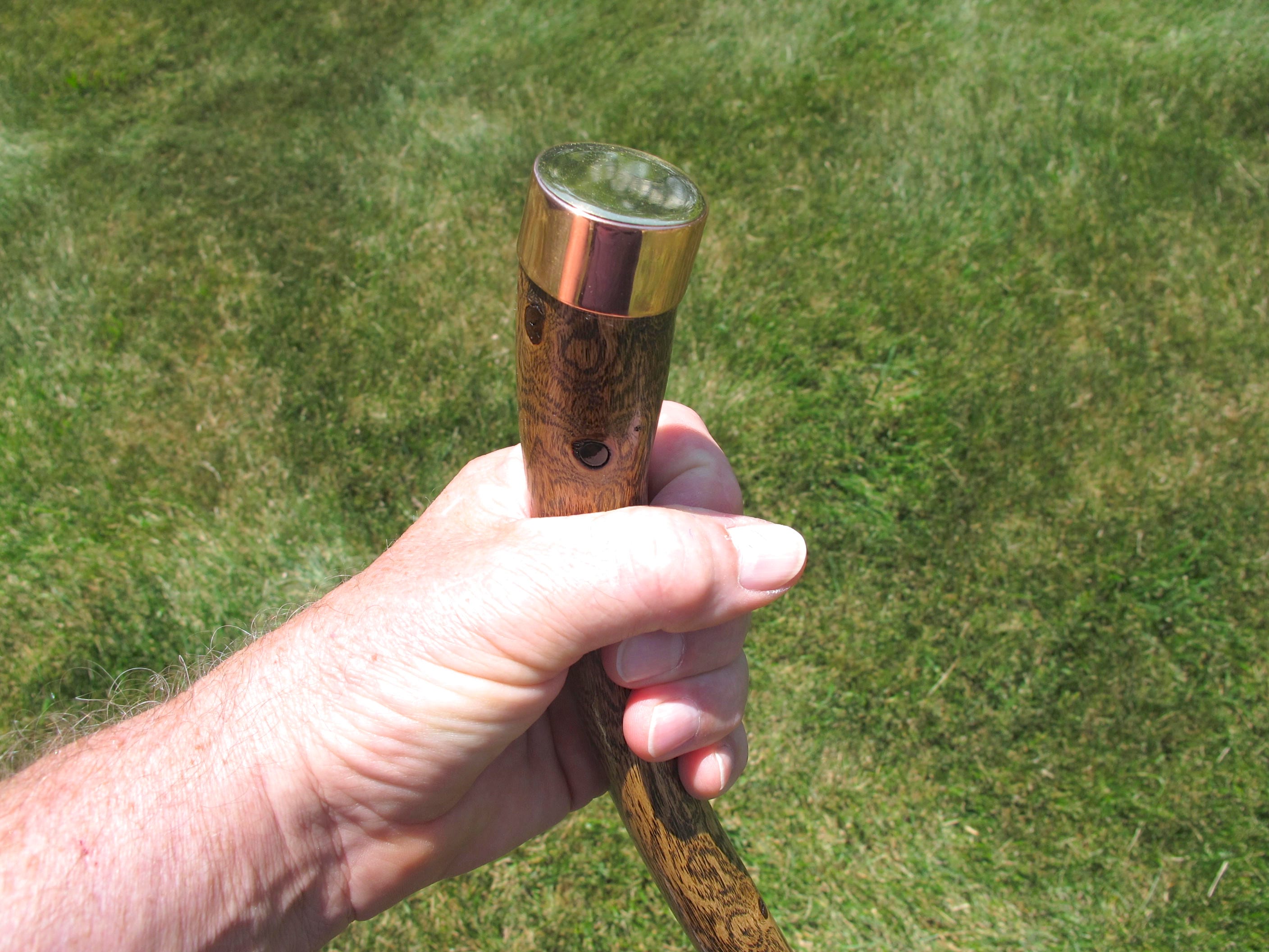 Walking Stick 382 Brass and Copper Cap - Etsy