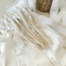 White Wedding Wands, 50 Jane Austen Inspired Bride & Groom Fabric ...