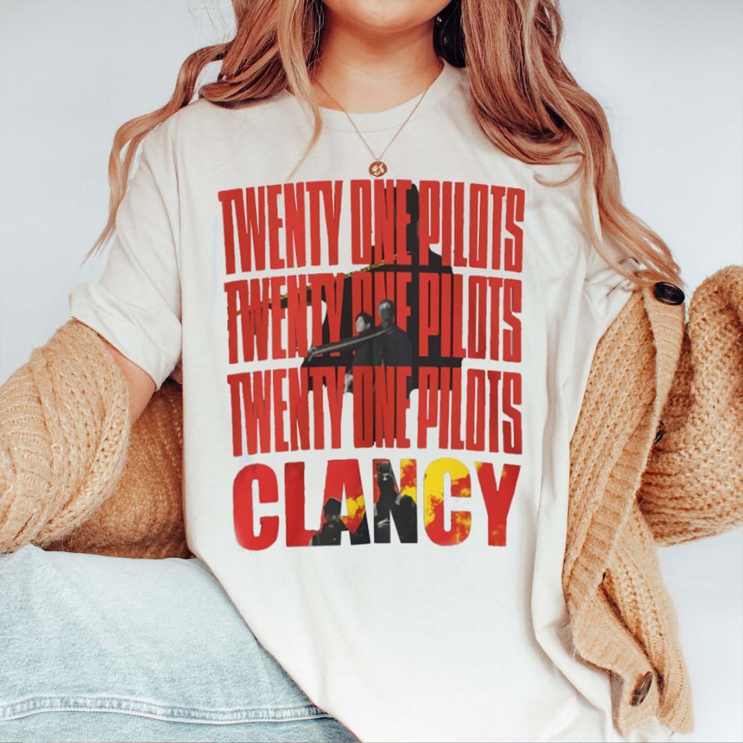 Twenty One Pilots Clancy 2024-2025 Album Unisex Jersey Tee,twenty One ...