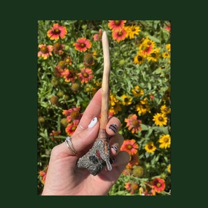 Xanda Locwand Moldavite Amethyst Cacoxenite Prophecy Stone Red Jasper ...