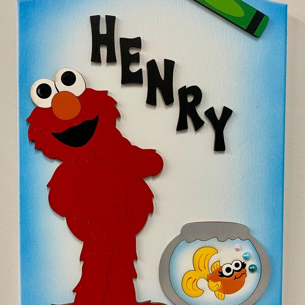 Elmo Decor - Etsy