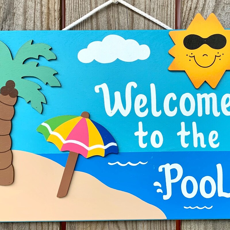 Pool Signs for Outdoor - Etsy