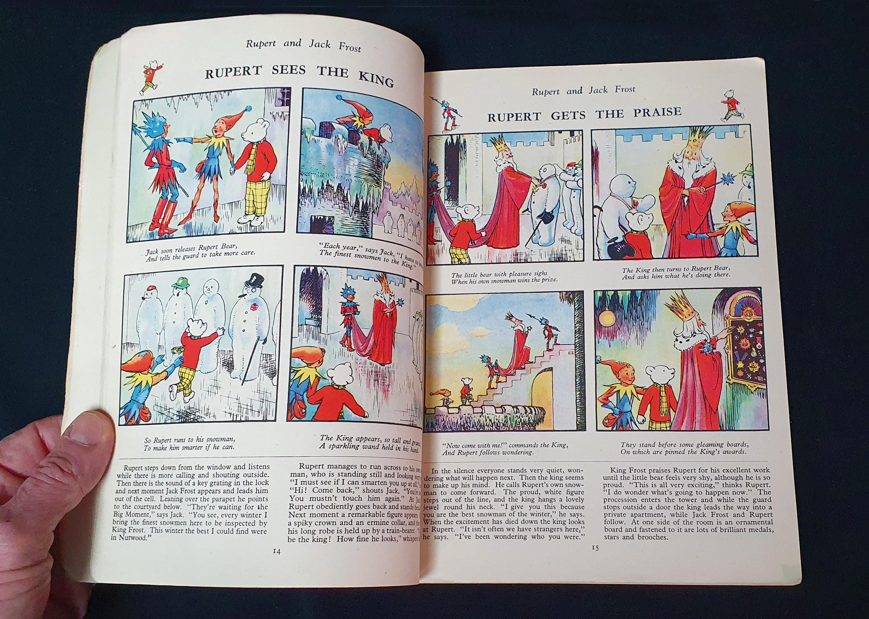 1948, the Rupert Book (rupert Annual, Original) Lovely Bright Condition ...