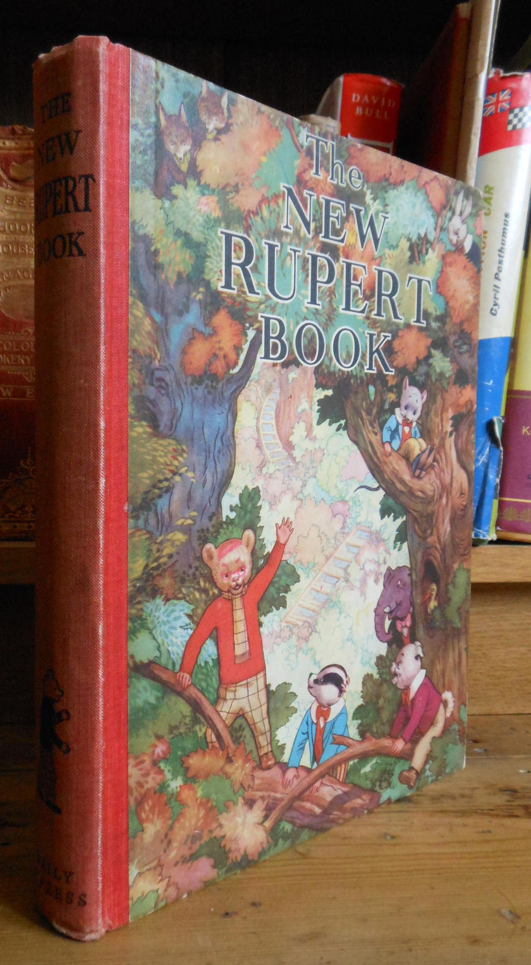 1938, the New Rupert Book rupert Annual, Original Lovely Bright ...