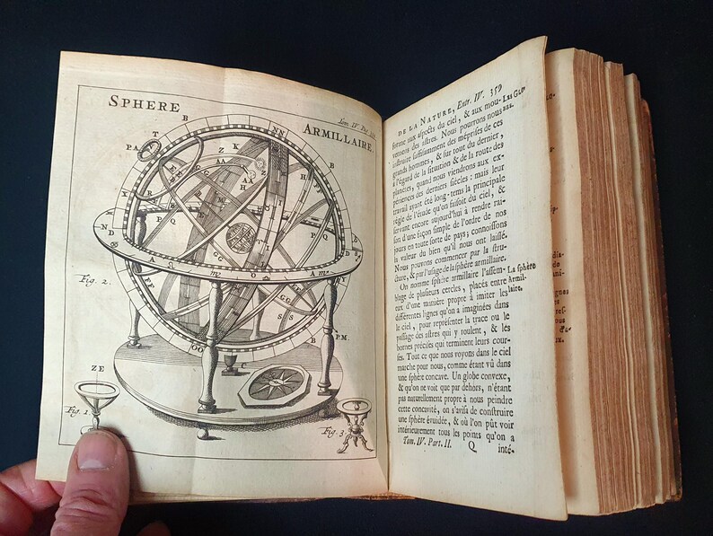 1739 Book, Natural History and Engravings, Spectacle De La Nature ...