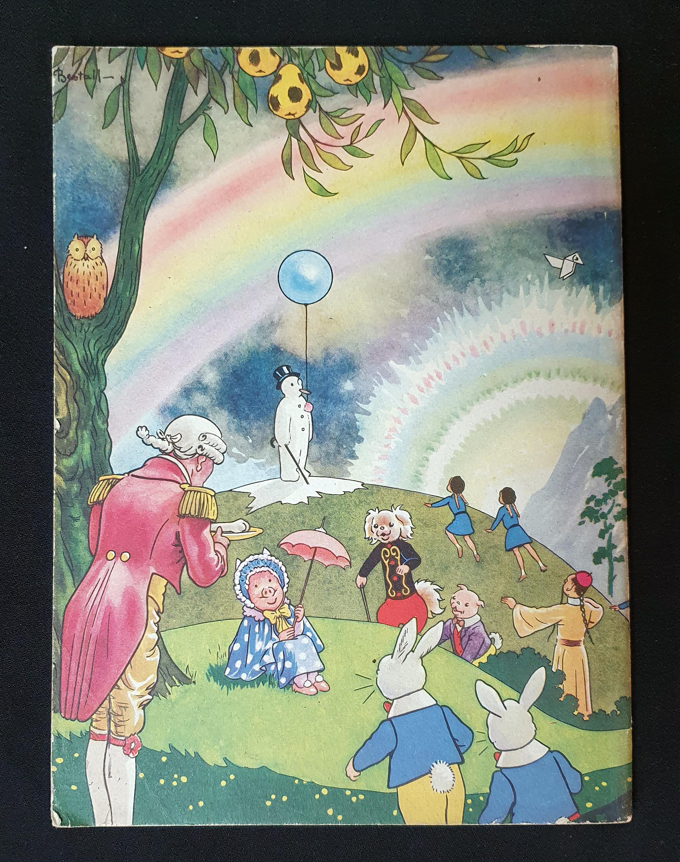 1948, the Rupert Book (rupert Annual, Original) Lovely Bright Condition ...