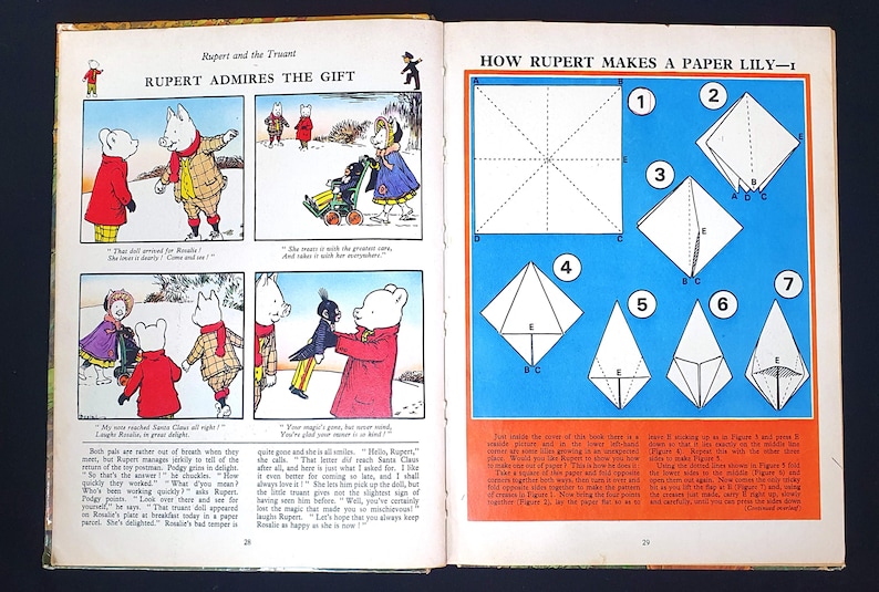 RUPERT Annual 1968 Signed by Illustrator Alfred E Bestall Very Rare ...
