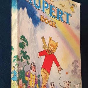 1948, the Rupert Book (rupert Annual, Original) Lovely Bright Condition ...