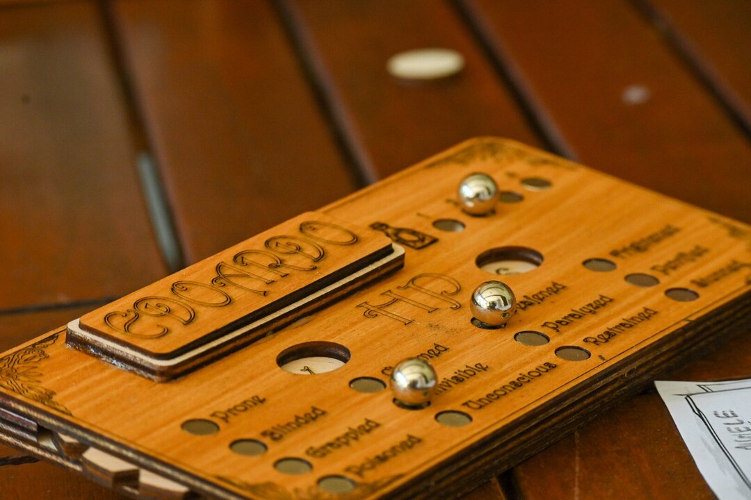 Digital Download Hit Tracker for Board Games & Rpgs Laser Cutter Plan ...