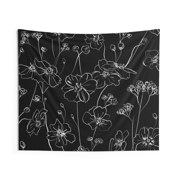 Floral Tapestry - Etsy