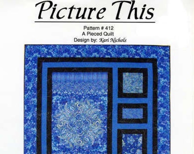 Panel Quilt Pattern - Sidelights by Kari Nichols for Mountain Peek ...
