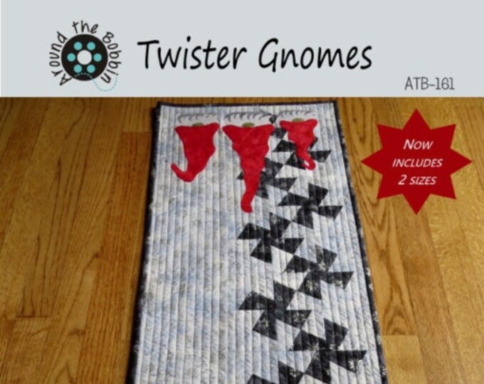 Twister Gnomes Table Runner Pattern Updated 2021 Around - Etsy
