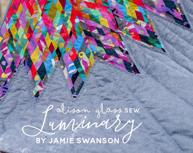 Lone Star Quilt Pattern - Luminary, Scrappy Quilt, Diamond Quilt ...