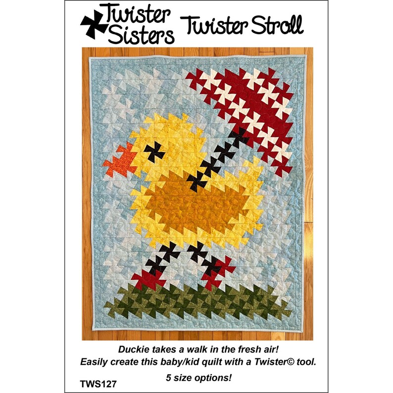 Twister Duck Patterns - Twisted Sister - Variable Size Pattern - Uses ...