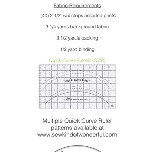 Chic Diamonds Using the Quick Curve Ruler by Sew Kind of Wonderful. by ...