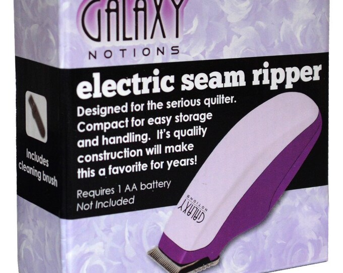 Galaxy Notions Electric Seam Ripper - Battery Powered, Electric ...