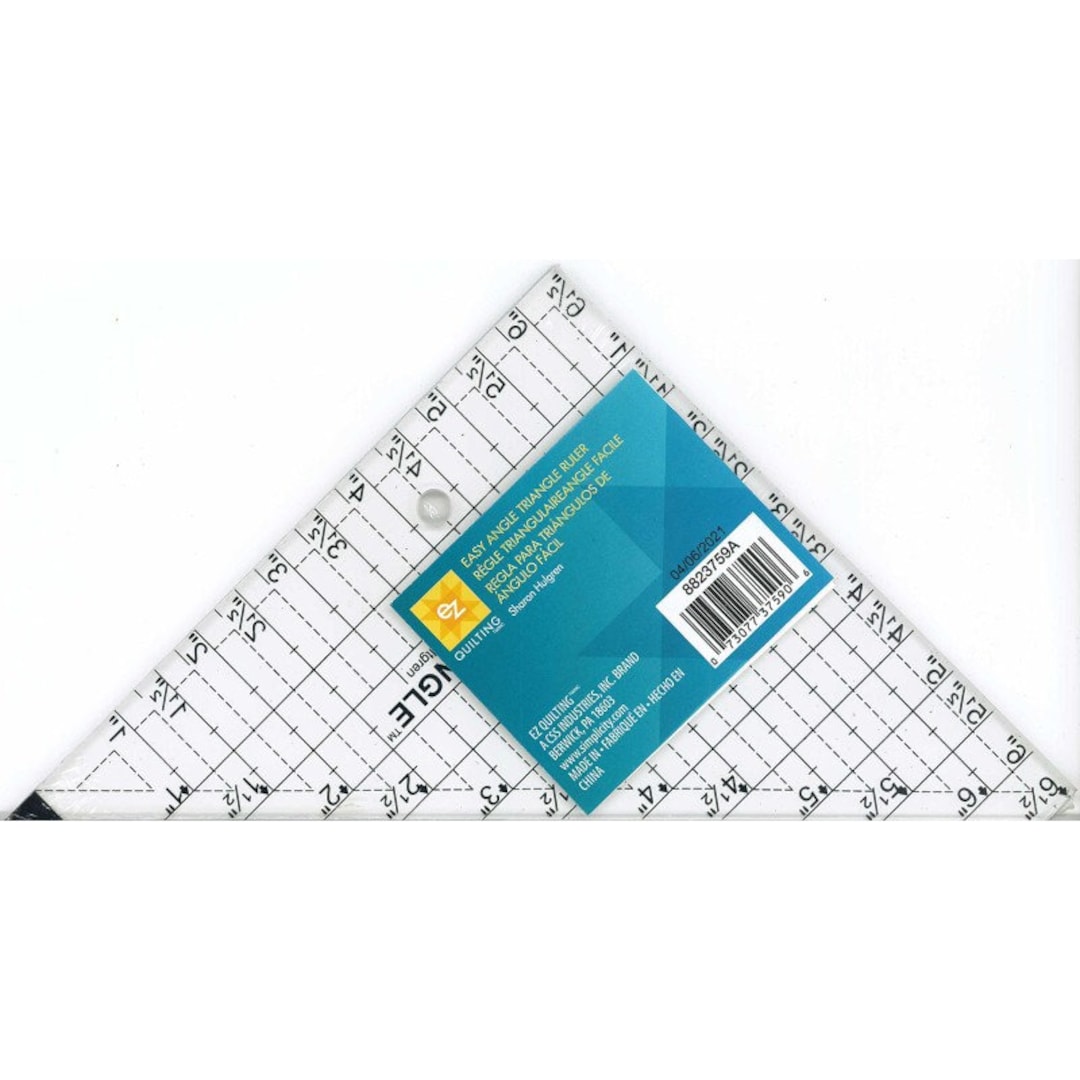 Easy Angle 6.5 Inch Ruler - Ez Quilting - 8823759 - Etsy