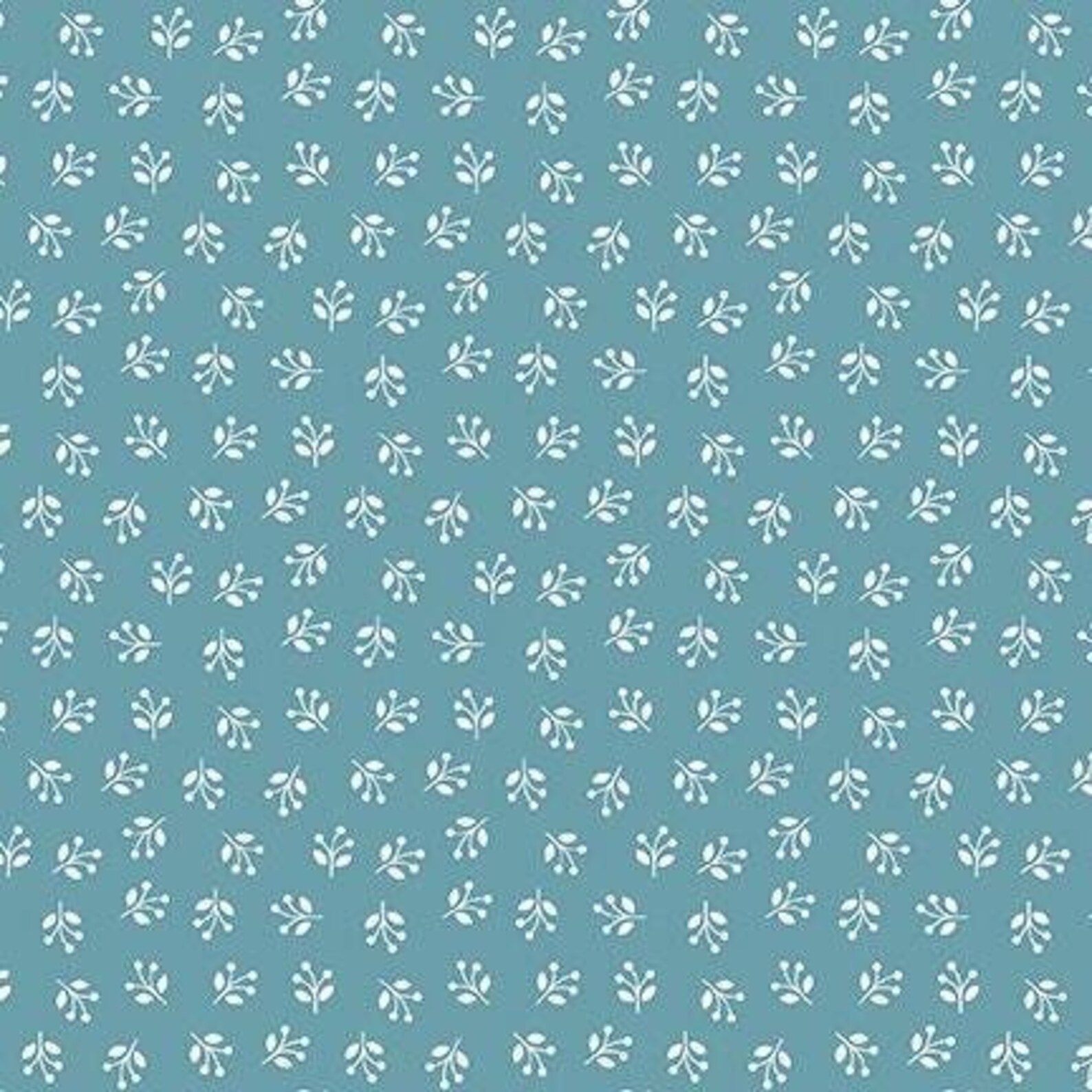 Love You Sew Blue Floral 6623 7 - by Nancy Archer for Studio E Fabrics ...