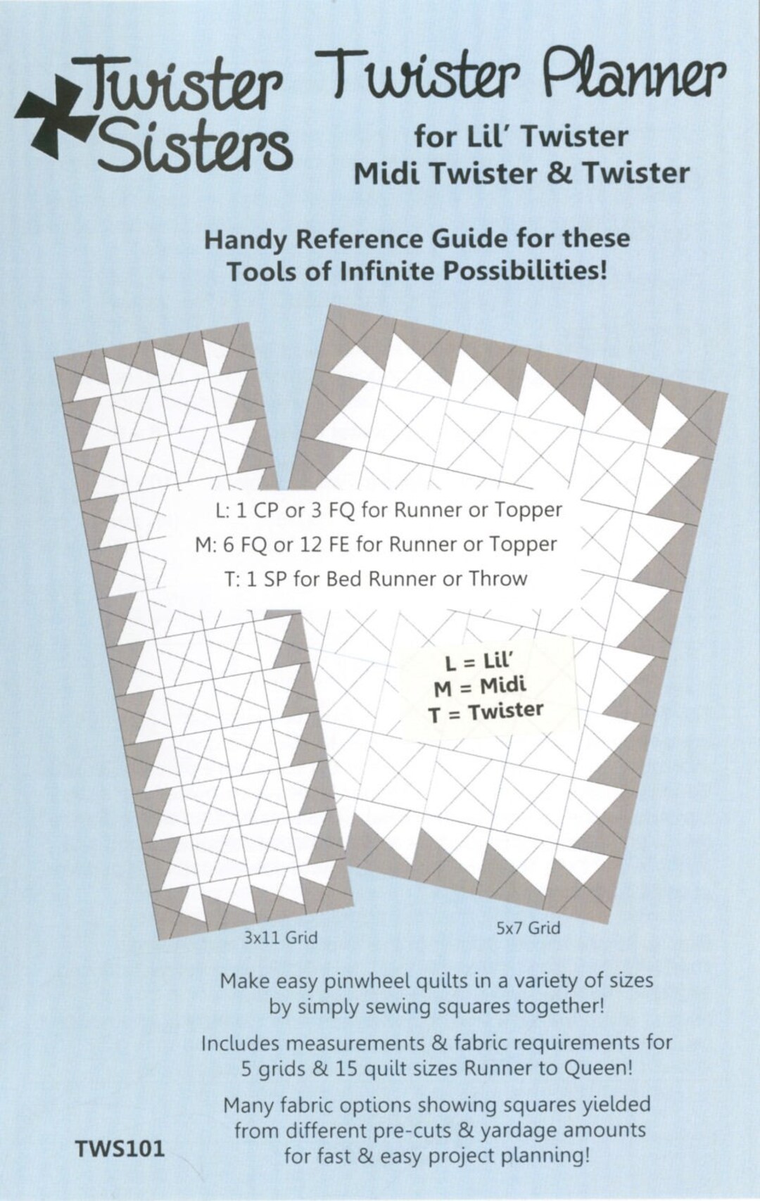 Twister Planning Guide by Twisted Sister Designs - for Use With ...