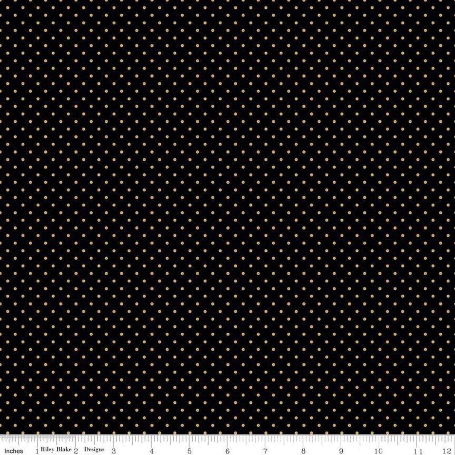 Swiss Dot Riley Blake Basics Gold Sparkle Dots on Black - Etsy