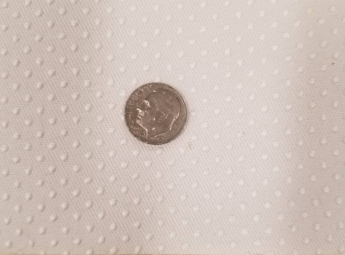 Gripper Fabric - Grippy Dots - Grip-tight Cloth Non Slip White Dots on ...