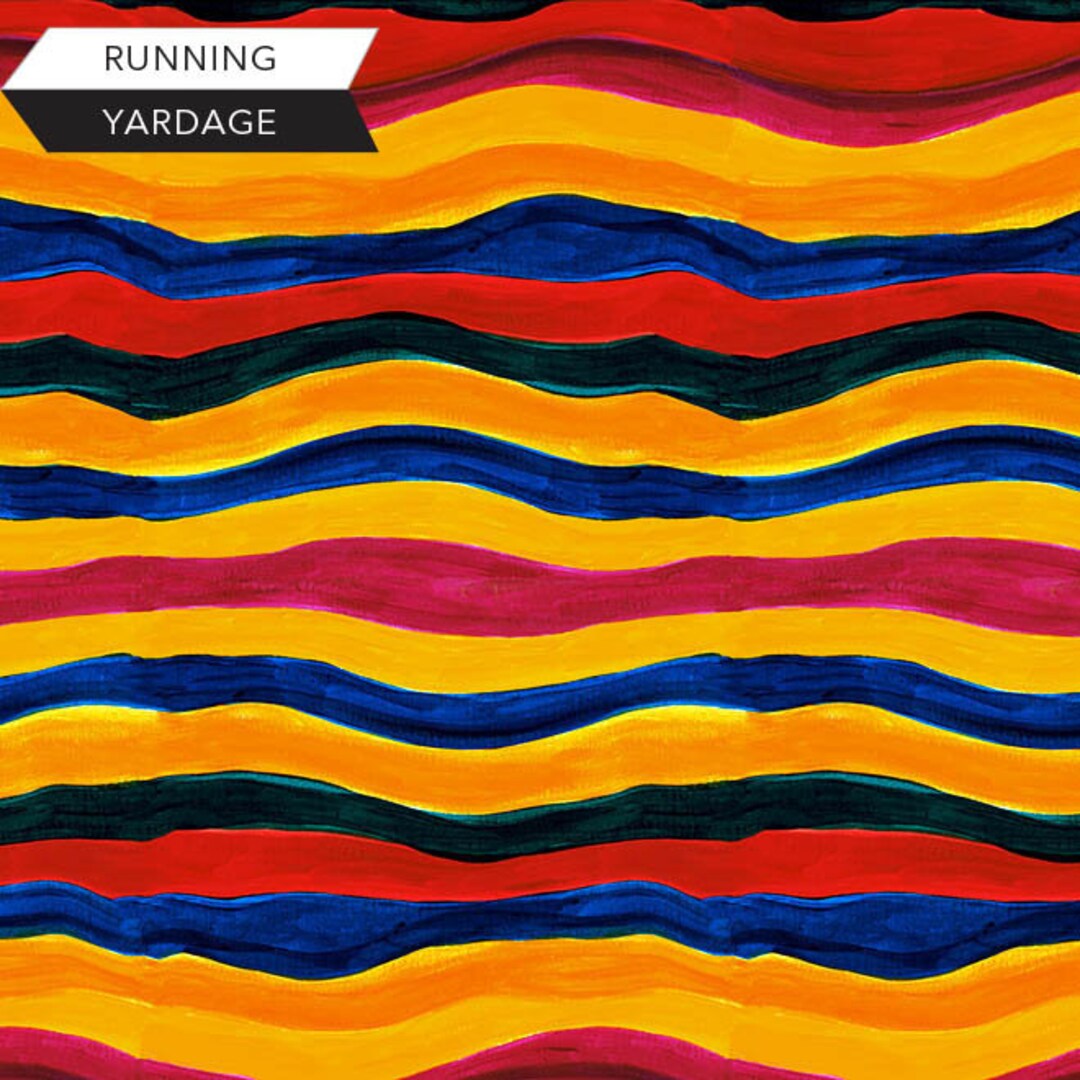 Hello Gorgeous - Wavy Rainbow - Stephanie Brandenburg Frond Design ...