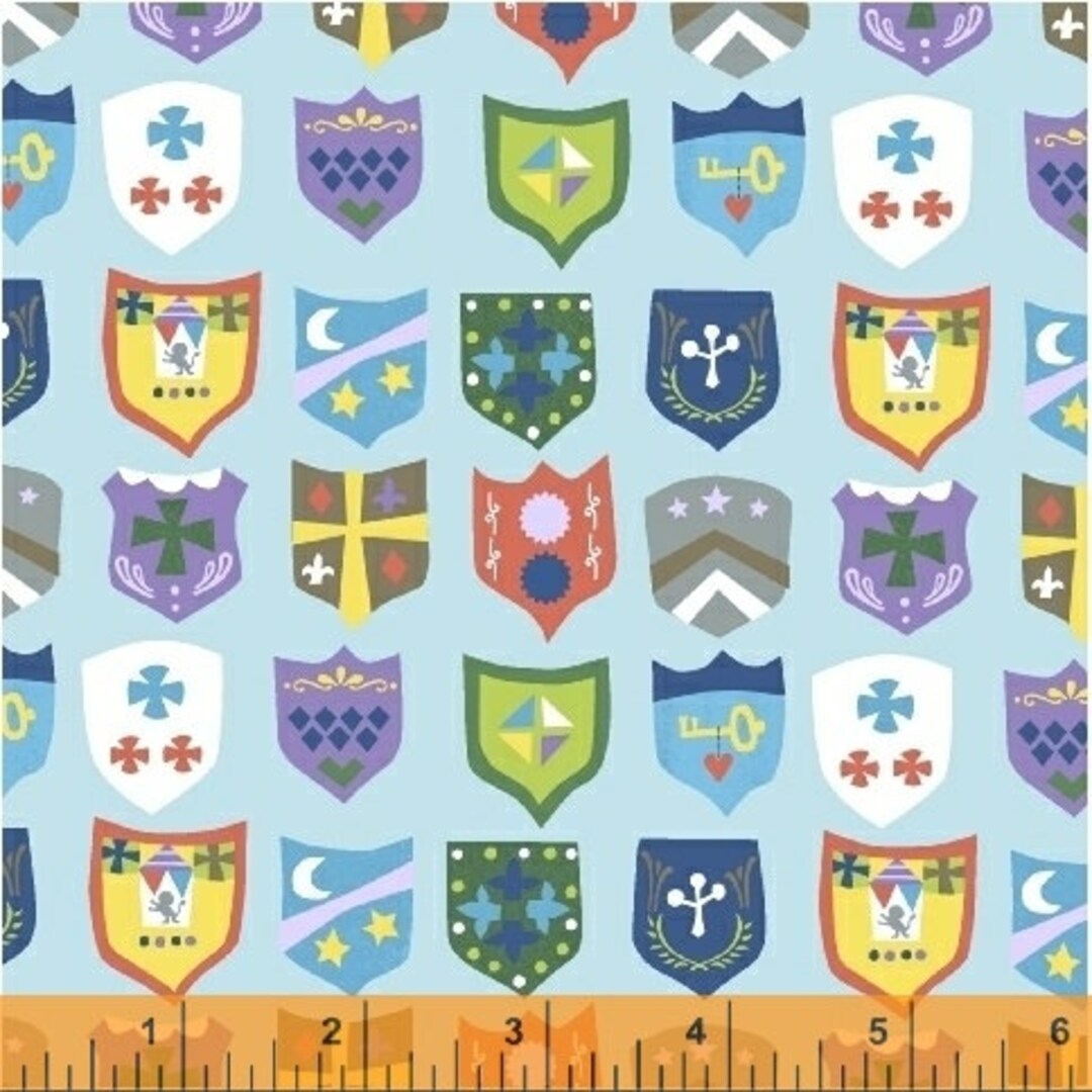 Royal Crest, Coat of Arms, Shields, Fairy Tale Fabric - Meet the Royal ...