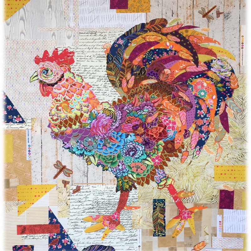 Rooster Quilt Pattern - Etsy