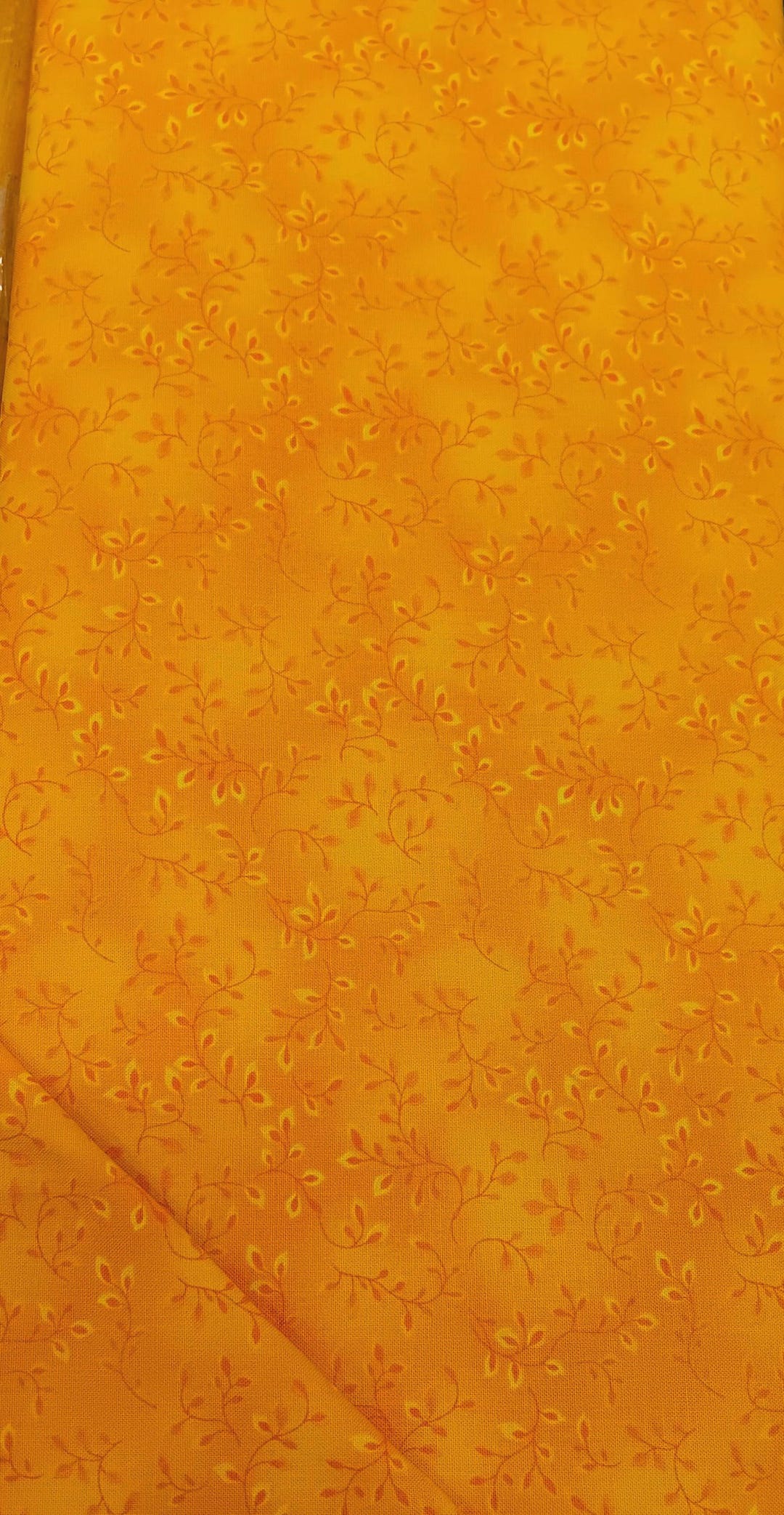 Vines Fabric - Folio 7755 34 Yellow - Basics Color Principle - Henry ...
