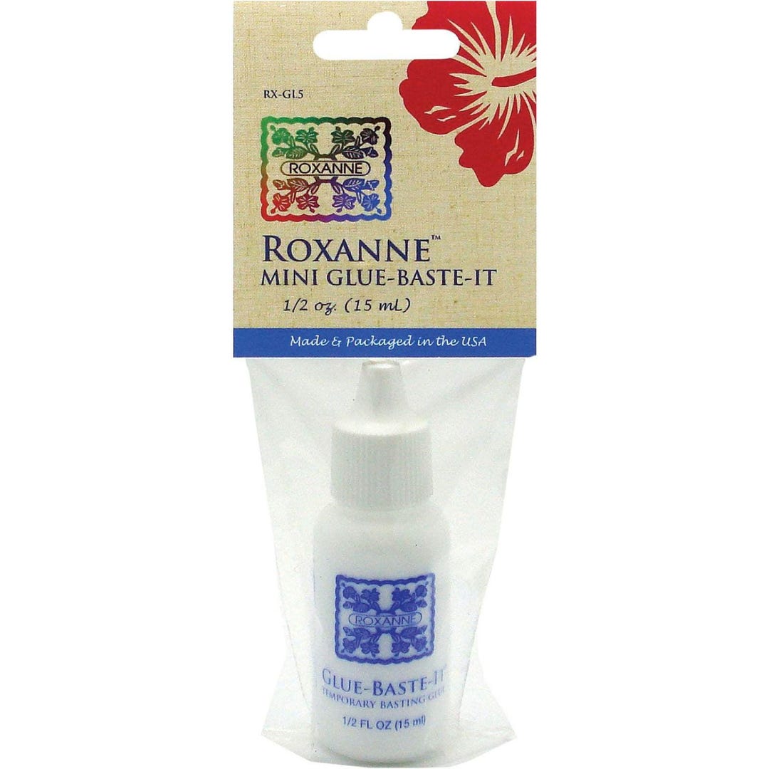 Roxanne Mini Glue Baste-it .50 Oz Bottle - Water-based Glue Baste ...