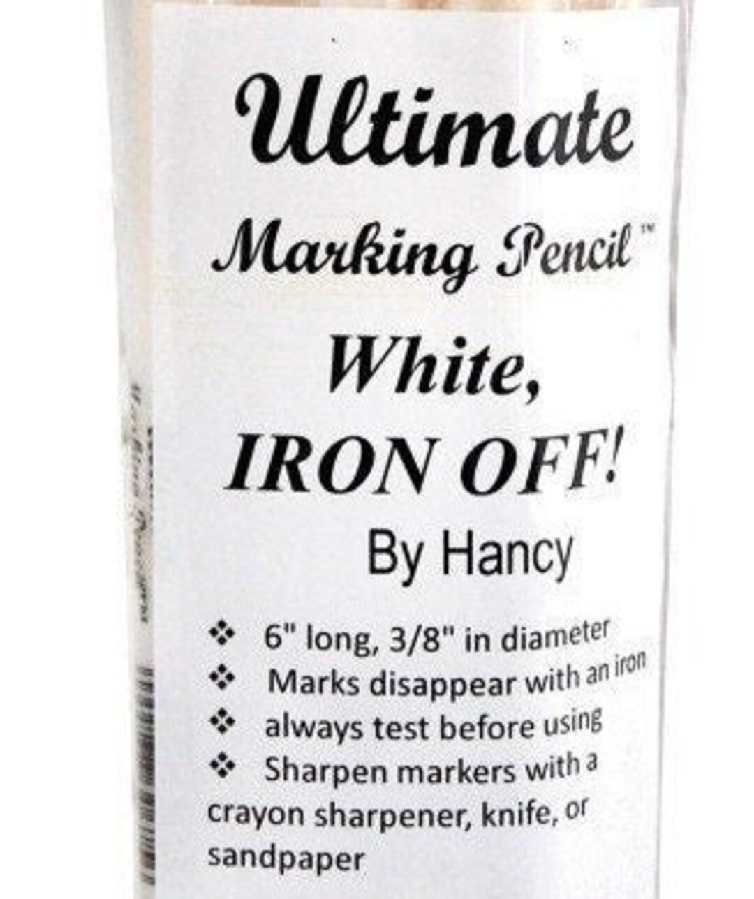 Iron off Pencil - Ultimate Marking Fabric Marker - Heat Erasable Marker ...