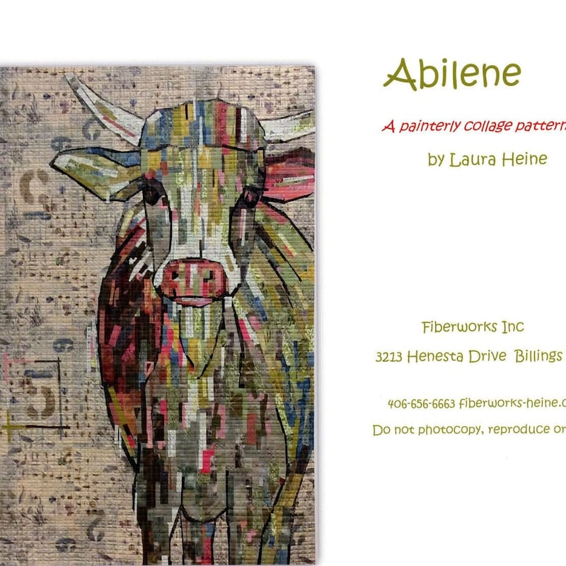 Cow Quilt Pattern - Etsy