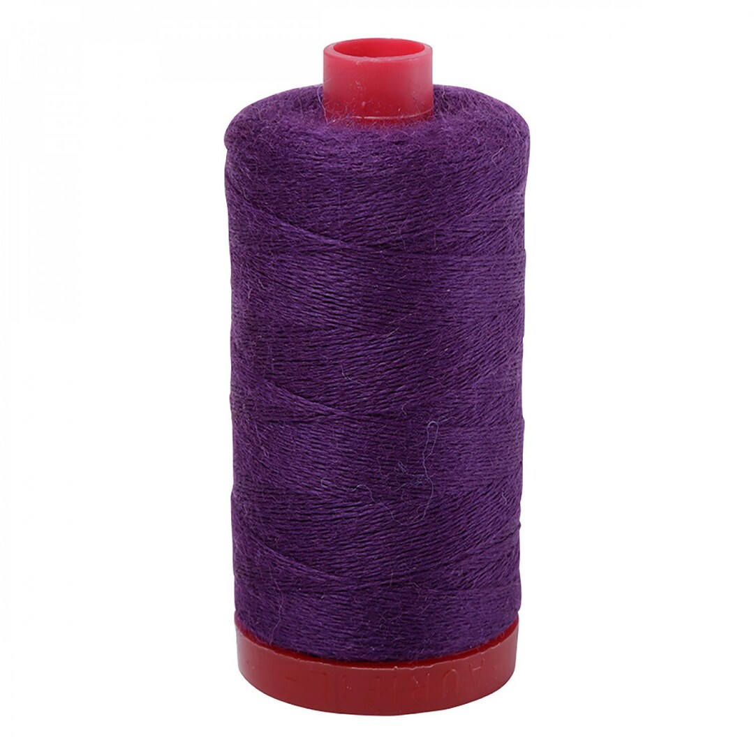 Aurifil 12wt Wool Thread Wool Lana Acrylic/wool Embroidery & - Etsy