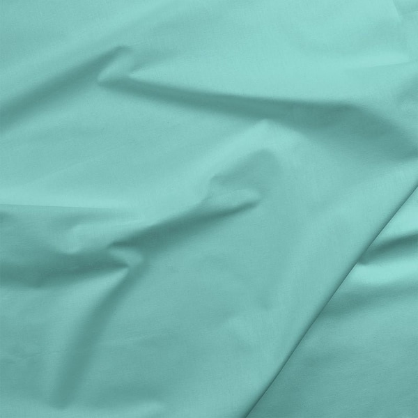 Pale Aqua Solid Fabric - Etsy