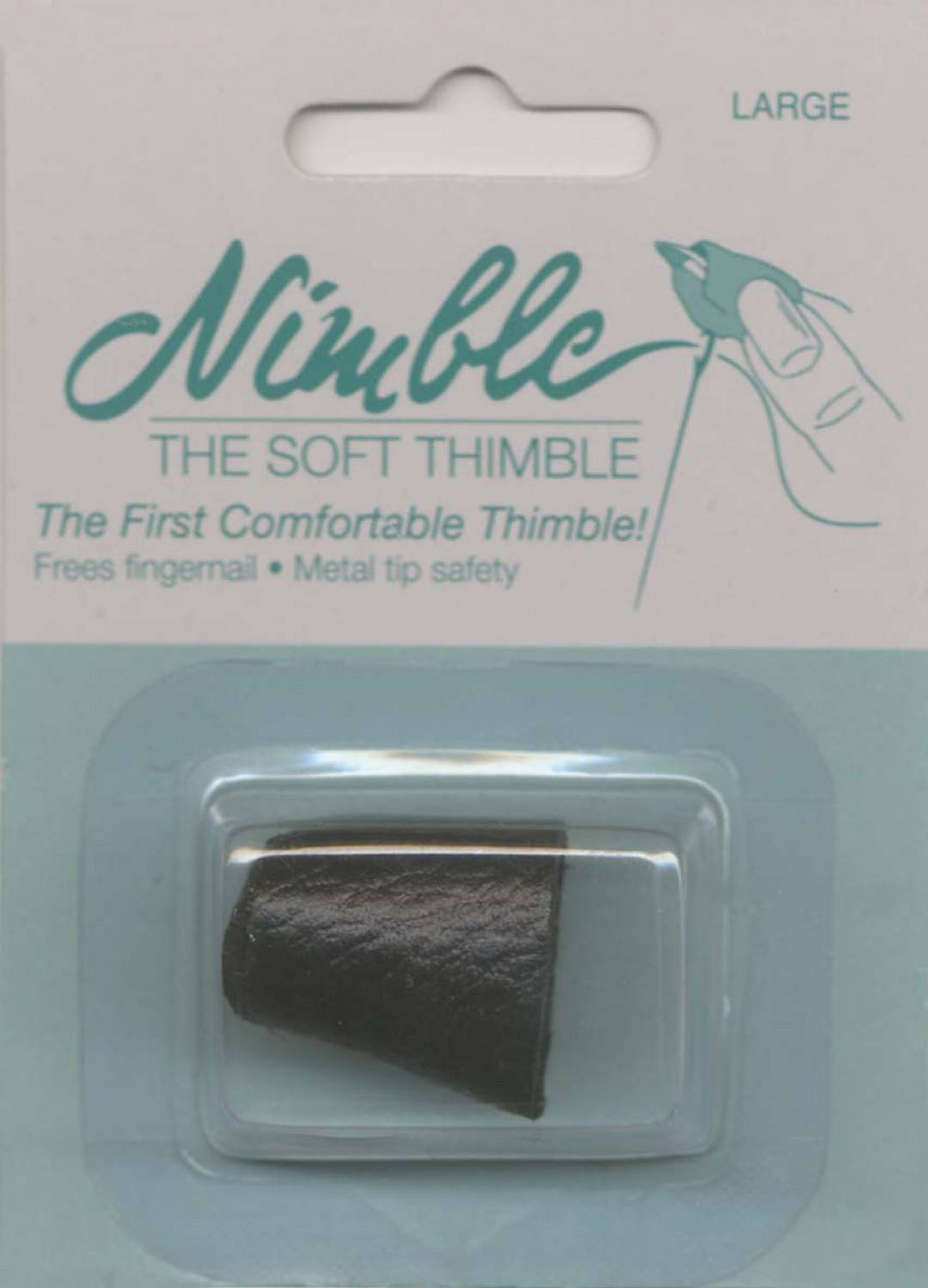 Leather Thimble, Finger Thimble - Nimble Thimble - Small, Medium, Large ...