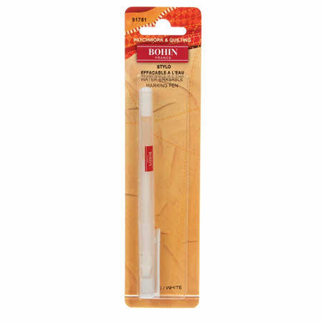 Heat Erasable Marker - Iron off Marker - White Marker, Dark Fabric ...