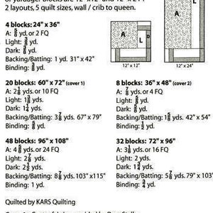 Quilt Pattern - BQ4 by Debbie Bowles for Maple Island Quilts - MIQ 457 ...