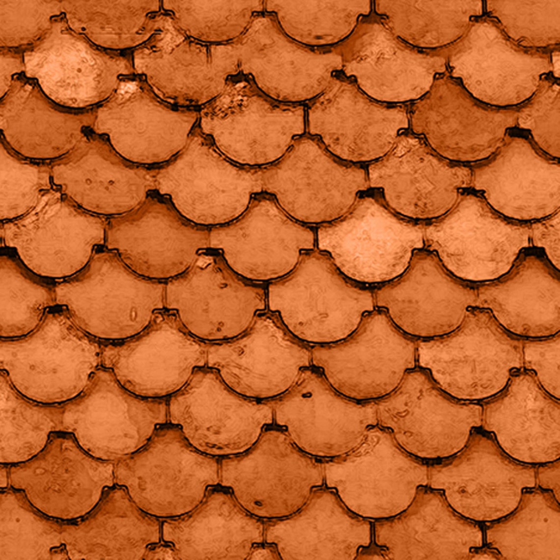 Croatia - Tile Roof - Ro Gregg - Paintbrush Studio - 120 99672 Orange ...